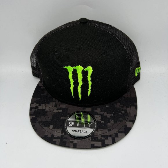 New Era | Accessories | Monster Energy Camouflage 9fifty New Era ...
